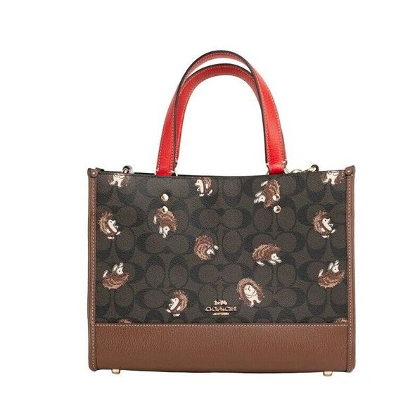 Coach | Bags | Coach Dempsey Medium Hedgehog Print Coated Canvas ...
